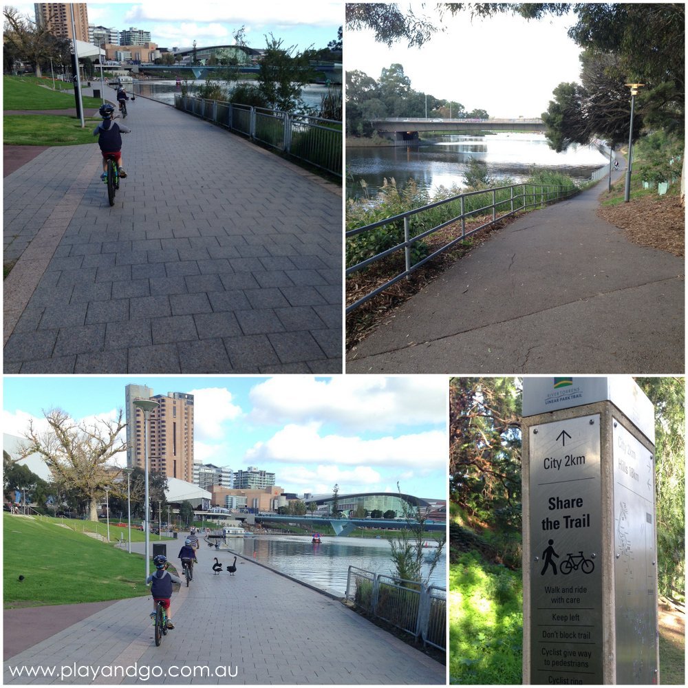 River Torrens Linear Park Bike Ride | A Leisurely Trail - Play & Go ...