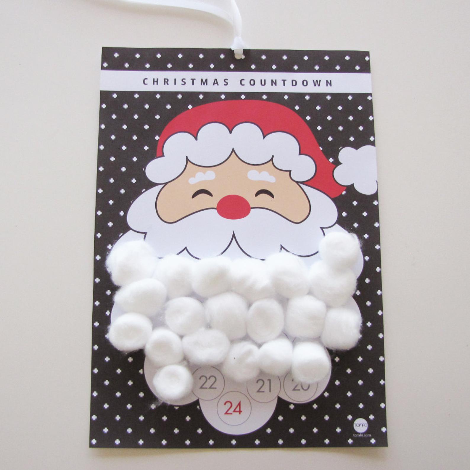 Countdown to Christmas | Santa Beard Advent Calendar - Play & Go Adelaide