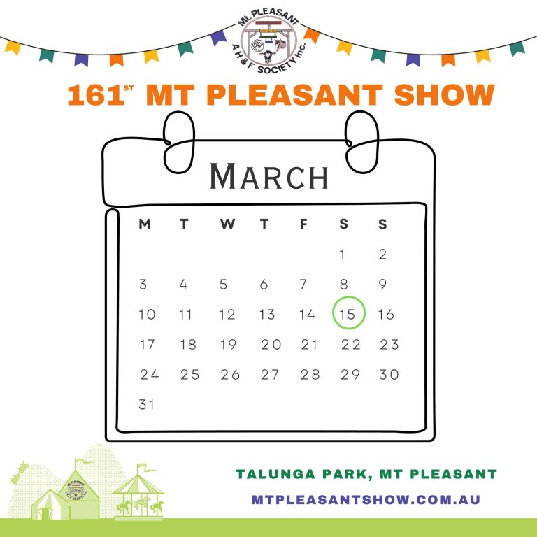 Mt Pleasant Show | 15 March 2025 - Play & Go Adelaide