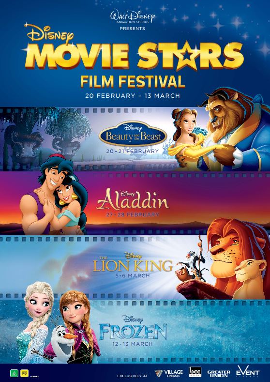 Disney Film Festival at Event Cinemas | Feb & Mar 2016 - Play & Go Adelaide