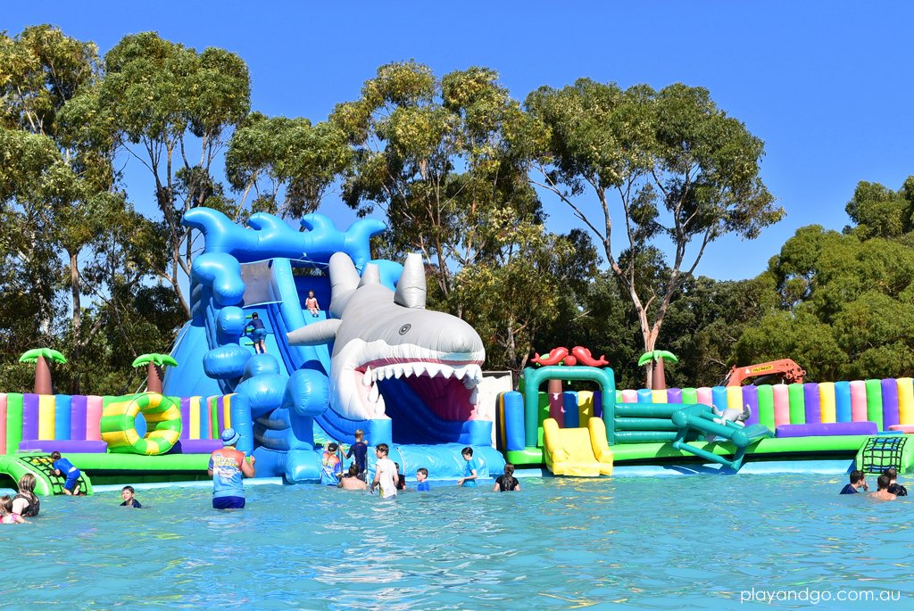 Water Wonderland Adelaide | Watersliding fun at Bonython Park | Review ...