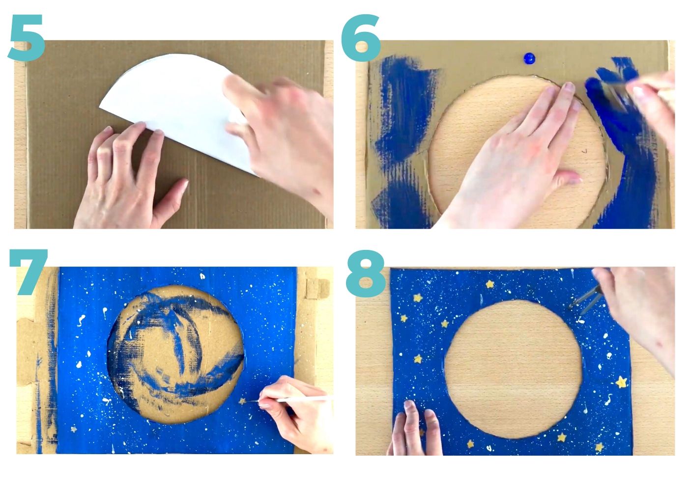 Phases of the Moon Astronomy Craft - Play & Go Adelaide