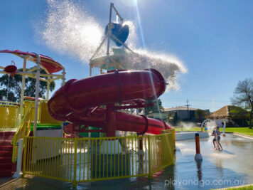 Marion Outdoor Pool | Outdoor Water Park & Waterslides | Review - Play ...