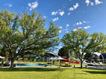 Marion Outdoor Pool | Outdoor Water Park & Waterslides | Review - Play ...