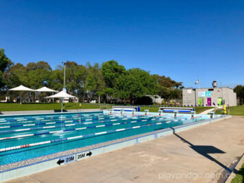 Marion Outdoor Pool | Outdoor Water Park & Waterslides | Review - Play ...