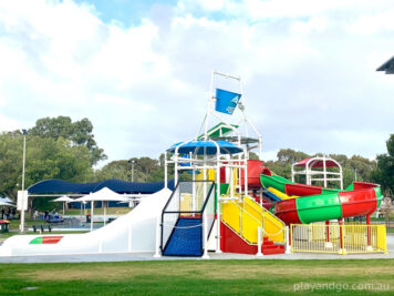 Marion Outdoor Pool | Outdoor Water Park & Waterslides | Review - Play ...