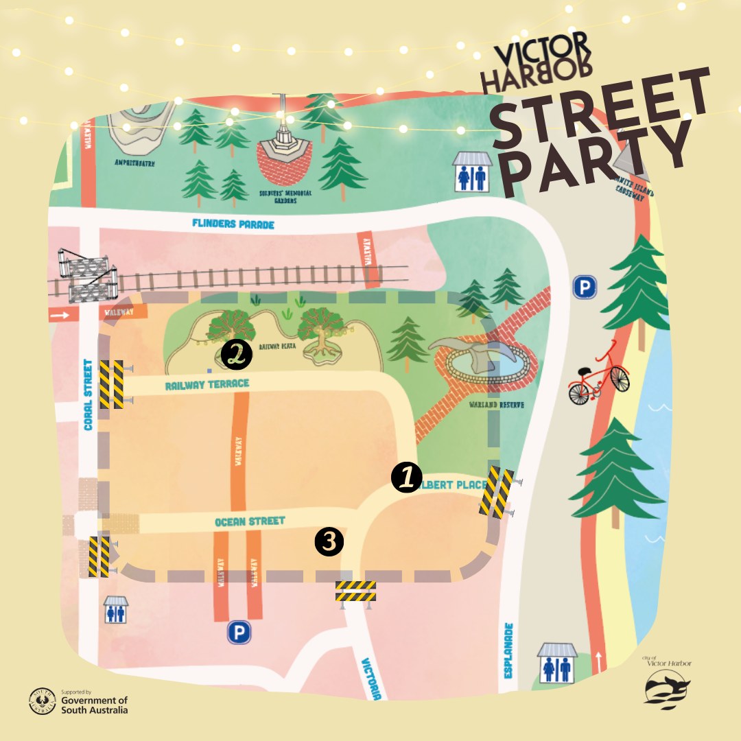 Victor Harbor Street Party | 2 Dec 2022 - Play & Go Adelaide