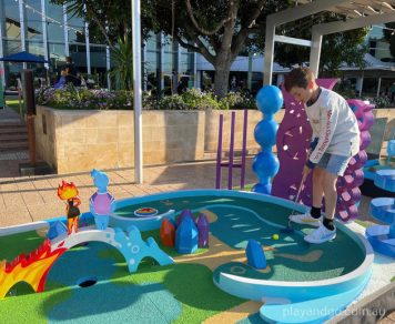 Pixar Putt | Family Friendly Pop-up Mini Golf Review - Play & Go Adelaide