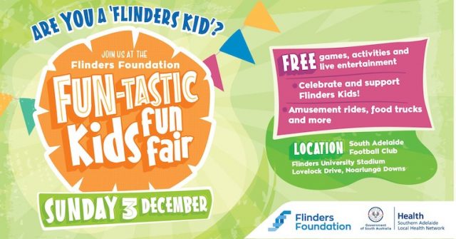 Fun-tastic Kids Fun Fair | Flinders Foundation | 3 Dec 2023 - Play & Go ...
