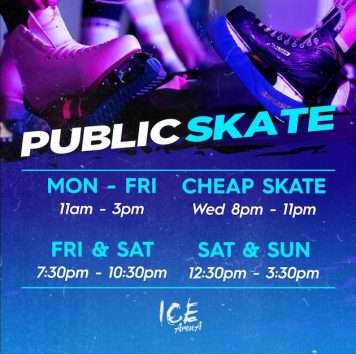 Free Public Skate Sessions at the IceArena | 25 Nov - 2 Dec 2023 - Play ...