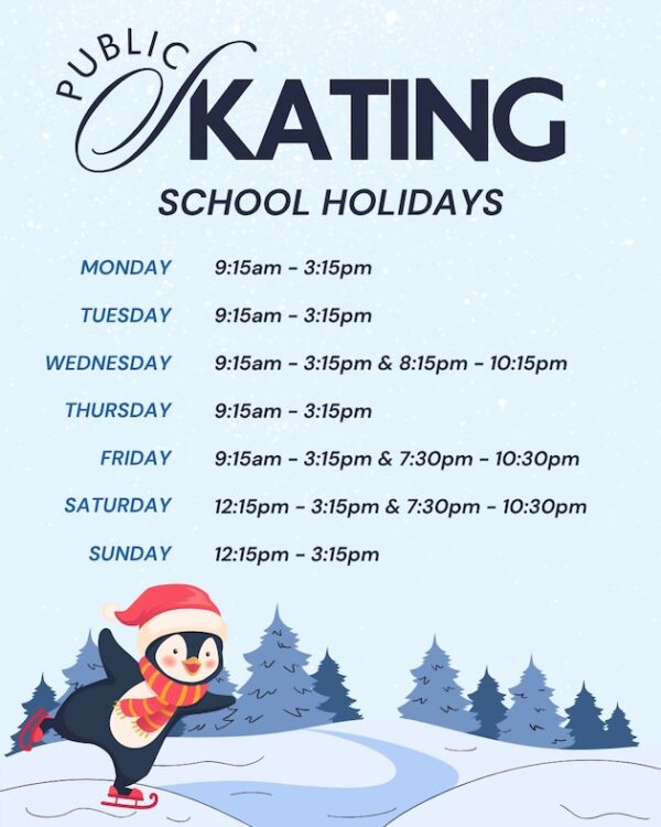 Public Skate Sessions at the Ice Arena | Adelaide - Play & Go Adelaide