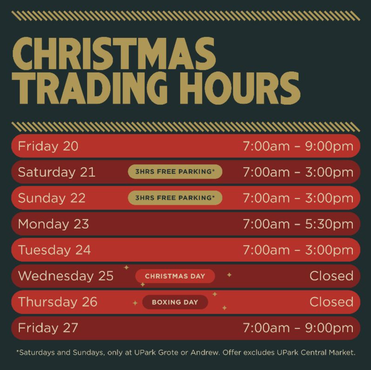 Christmas at the Adelaide Central Market | Festive Trading Hours - Play ...