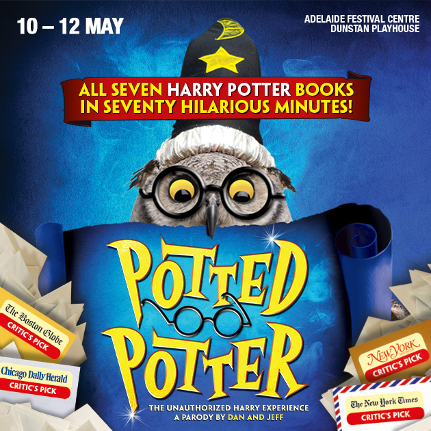Potted Potter Logo Harry Potter Parody, ‘Potted Potter,’ Coming To