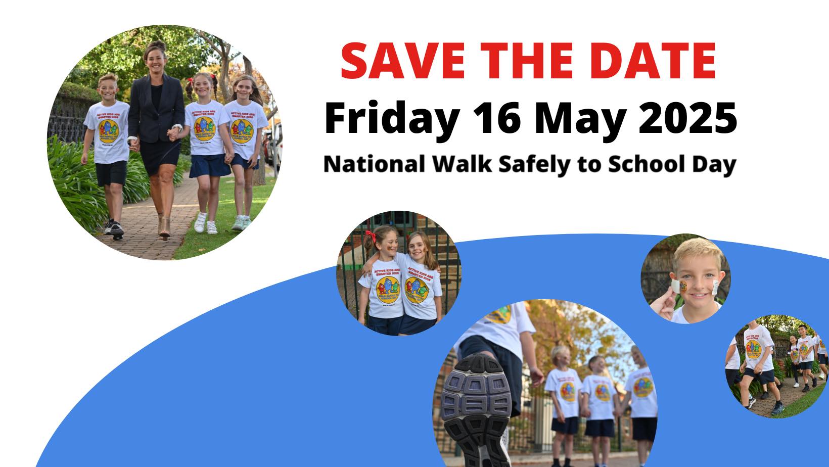National Walk Safely to School Day | 16 May 2025 - Play & Go Adelaide