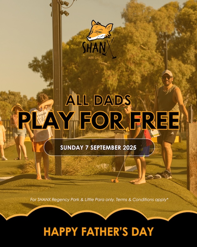 Dads Play for Free | SHANX Mini Golf | 7 Sep 2025 - Play & Go Adelaide