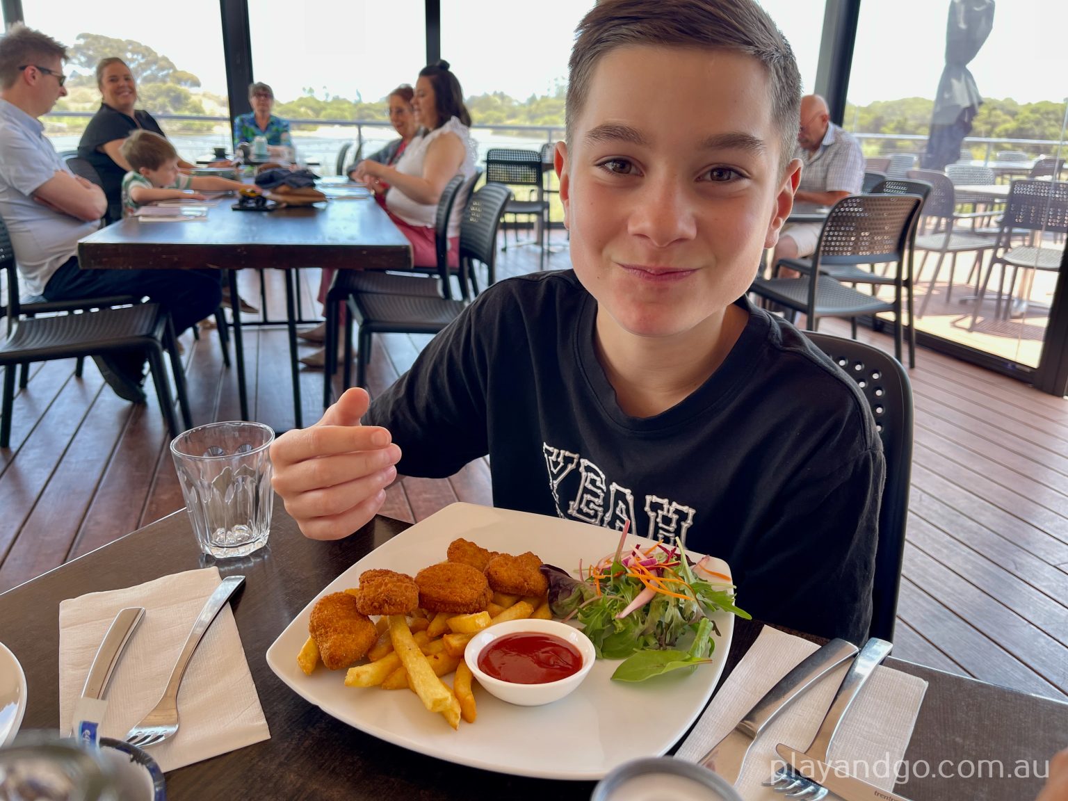 The Watershed Café | Greenfields Wetlands, Mawson Lakes | Review - Play & Go Adelaide