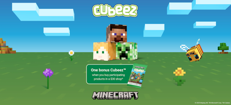 Cubeez™ Minecraft Collectibles | 29 Jan - 11 Mar 2025 - Play & Go Adelaide