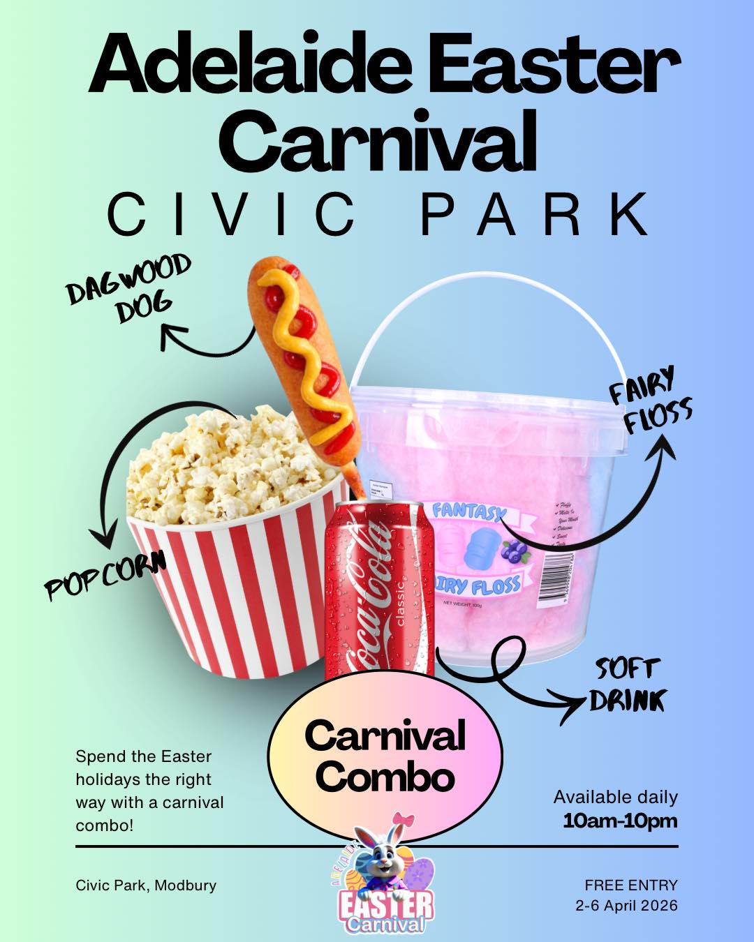 Adelaide Easter Carnival | Civic Park | 2-6 Apr 2026 - Play & Go Adelaide