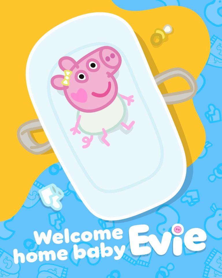 Peppa Pig Baby Announcement | Peppa Meets the Baby | In Cinemas 30 May ...