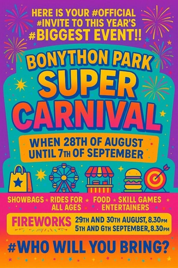 Bonython Park Super Carnival | 28 Aug - 7 Sep 2025 - Play & Go Adelaide