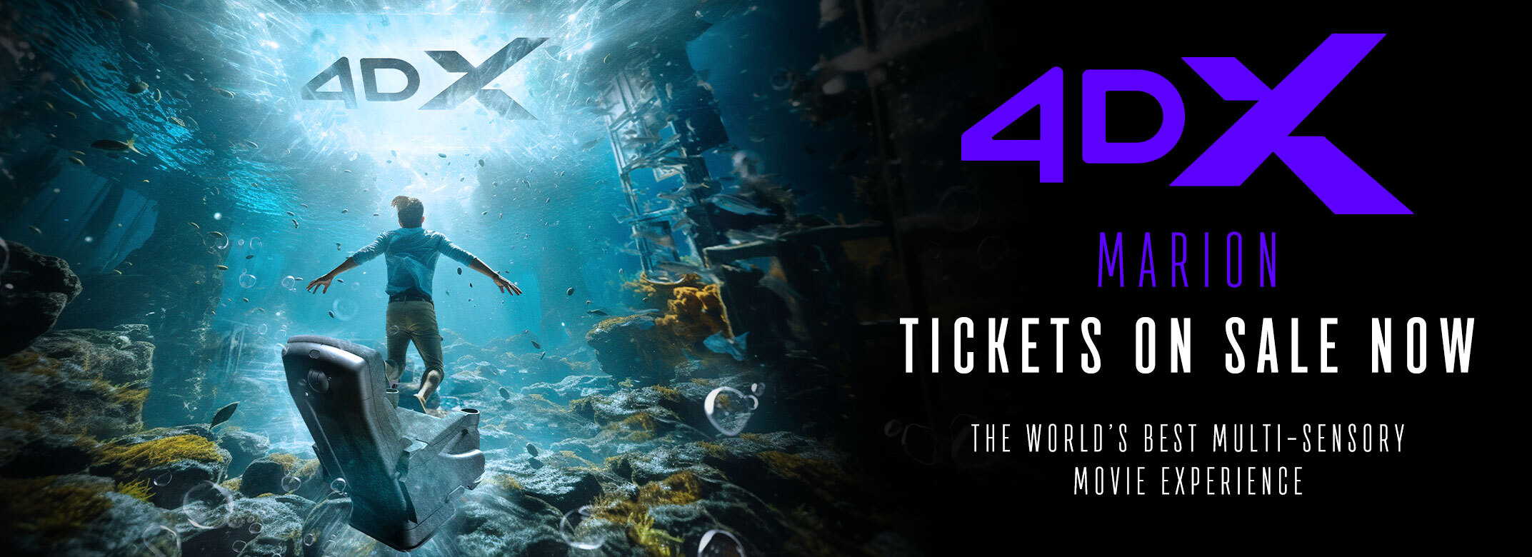 4DX at Event Cinemas Marion | Opens 2 Oct 2025 - Play & Go Adelaide