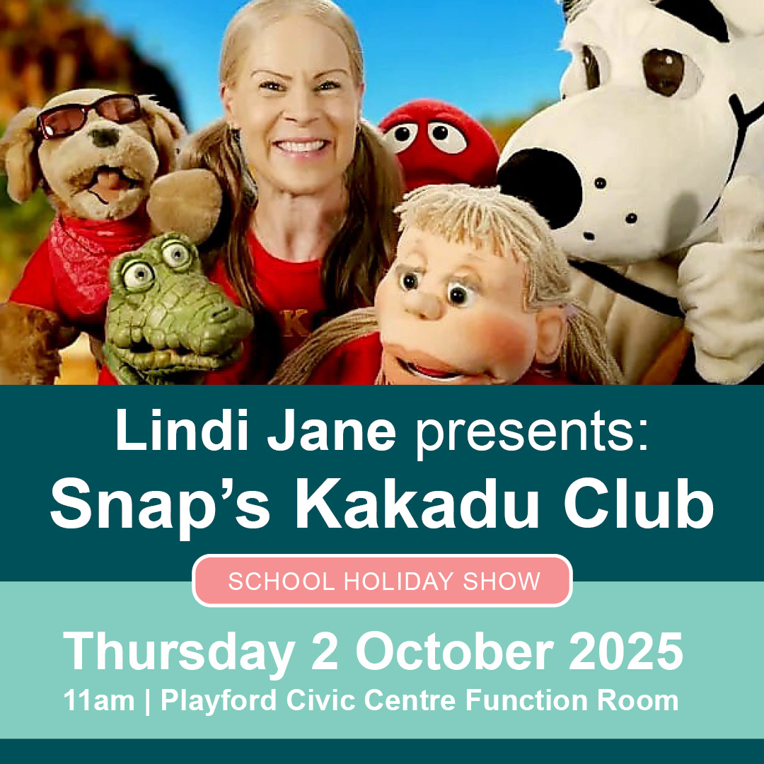 Ventriloquist Lindi Jane & Snap’s Kakadu Club | Playford Civic Centre ...