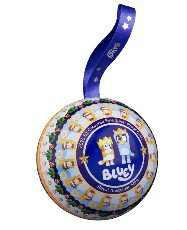 Bluey Christmas Coins | Royal Australian Mint 2025 - Play & Go Adelaide