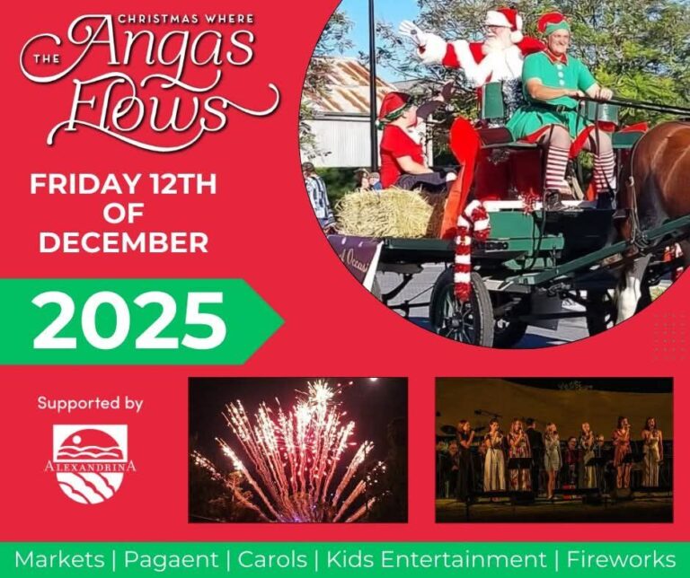 Christmas Where the Angas Flows | 12 Dec 2025 - Play & Go Adelaide